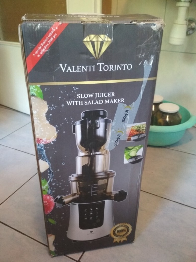 Wyciskarka wolnoobrotowa Valenti Torinto VT-2345 | Sieradz | Kup teraz ...