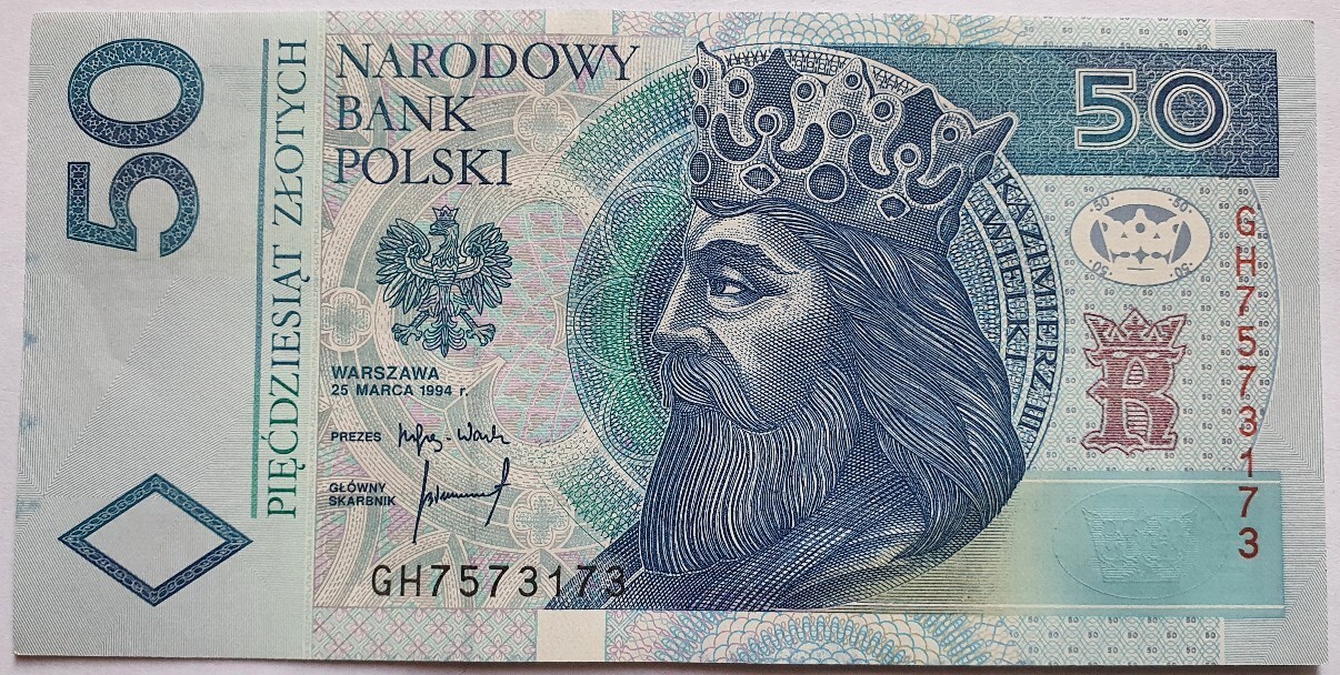 banknot 50zl z 1994r | Kraków | Kup teraz na Allegro Lokalnie