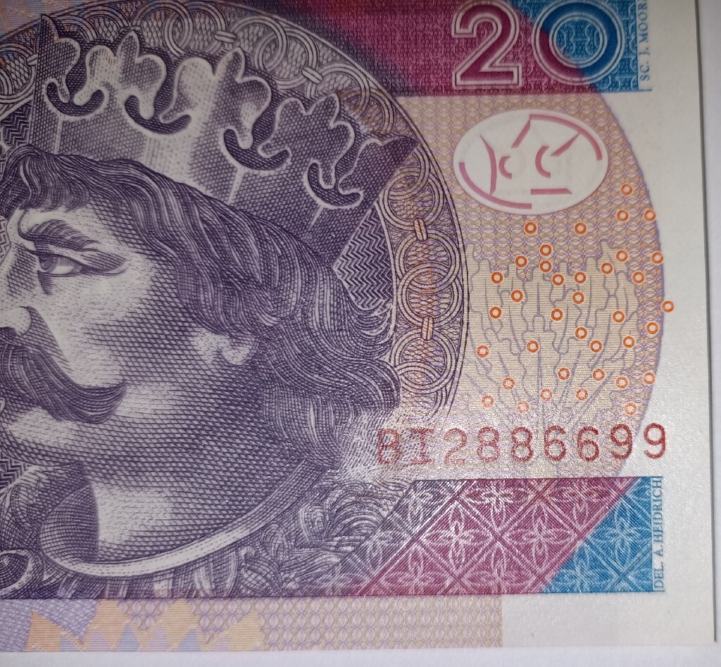 Banknot 20 zł ciekawy numer Bolesław Chrobry | Bytom | Licytacja na ...