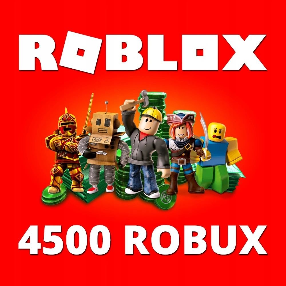 4500 robux doładowanie (pisac pv cene moge zniżyć) | Luchów Dolny | Kup ...