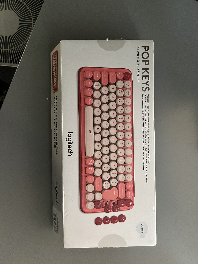 Logitech Pop Keys - Klawiatura Różowa - Nieużywana | Zabierzów | Kup ...