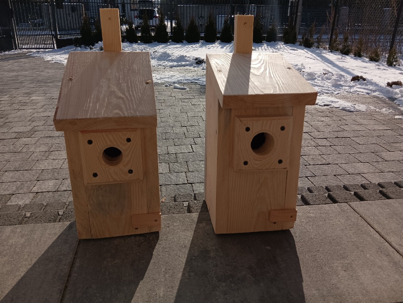 Budki lęgowe zestaw 2 Budek | Sucha | Kup teraz na Allegro Lokalnie