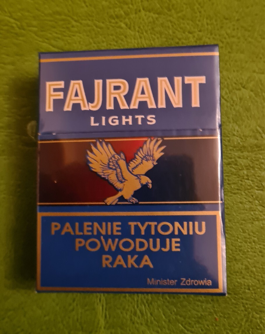 Papierosy Kolekcjonerskie Radomskie Fajrant | Woźniki | Kup teraz na ...