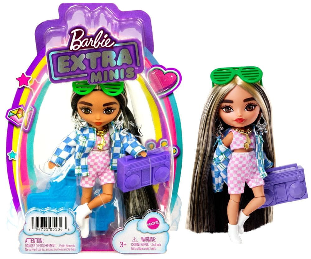 Lalka Mattel Barbie Extra Minis modna lalka HGP64 (194735055388) • Cena ...