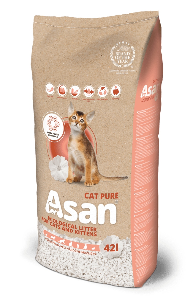 Asan Cat Pure - nízka cena na Allegro