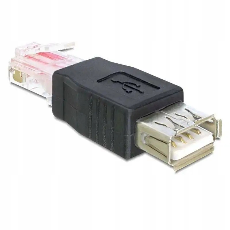 Akyga AK-AD-27 przejściówka RJ45 USB 2.0 type A Czarny - Sklep, Opinie ...