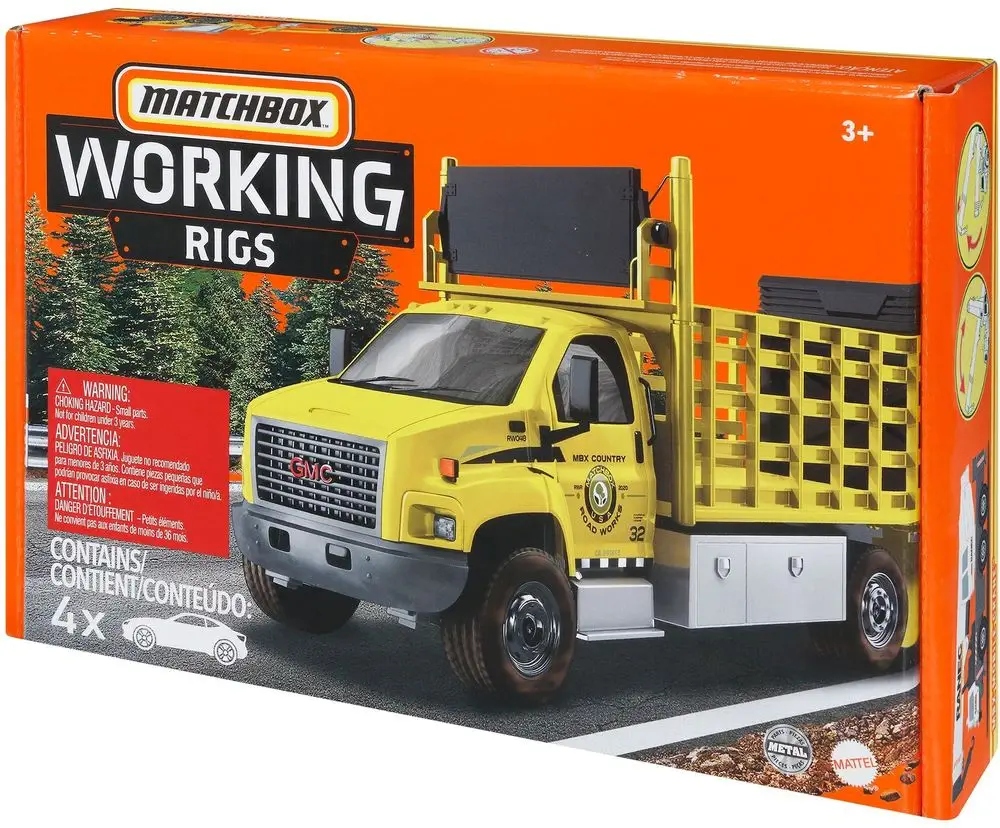 Zestaw Matchbox Real Working Rigs 4 el. auta budowlane 14729396669 ...