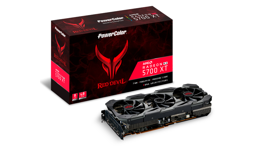 Karta graficzna PowerColor Radeon RX 5700 XT Red Devil 8 GB - porównaj ...