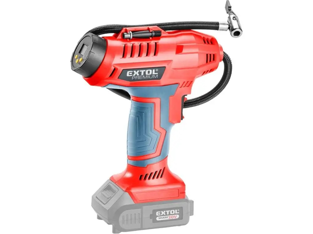Akumulátorová kompresorová pumpa Extol Premium Home SHARE20V, 20V Li ...
