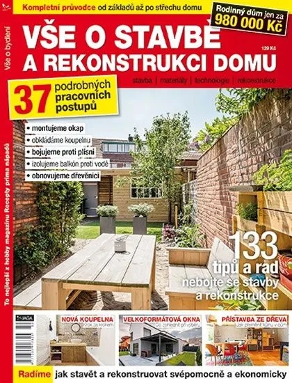 Vše o stavbě a rekonstrukci domu za 103.00CZK - Allegro