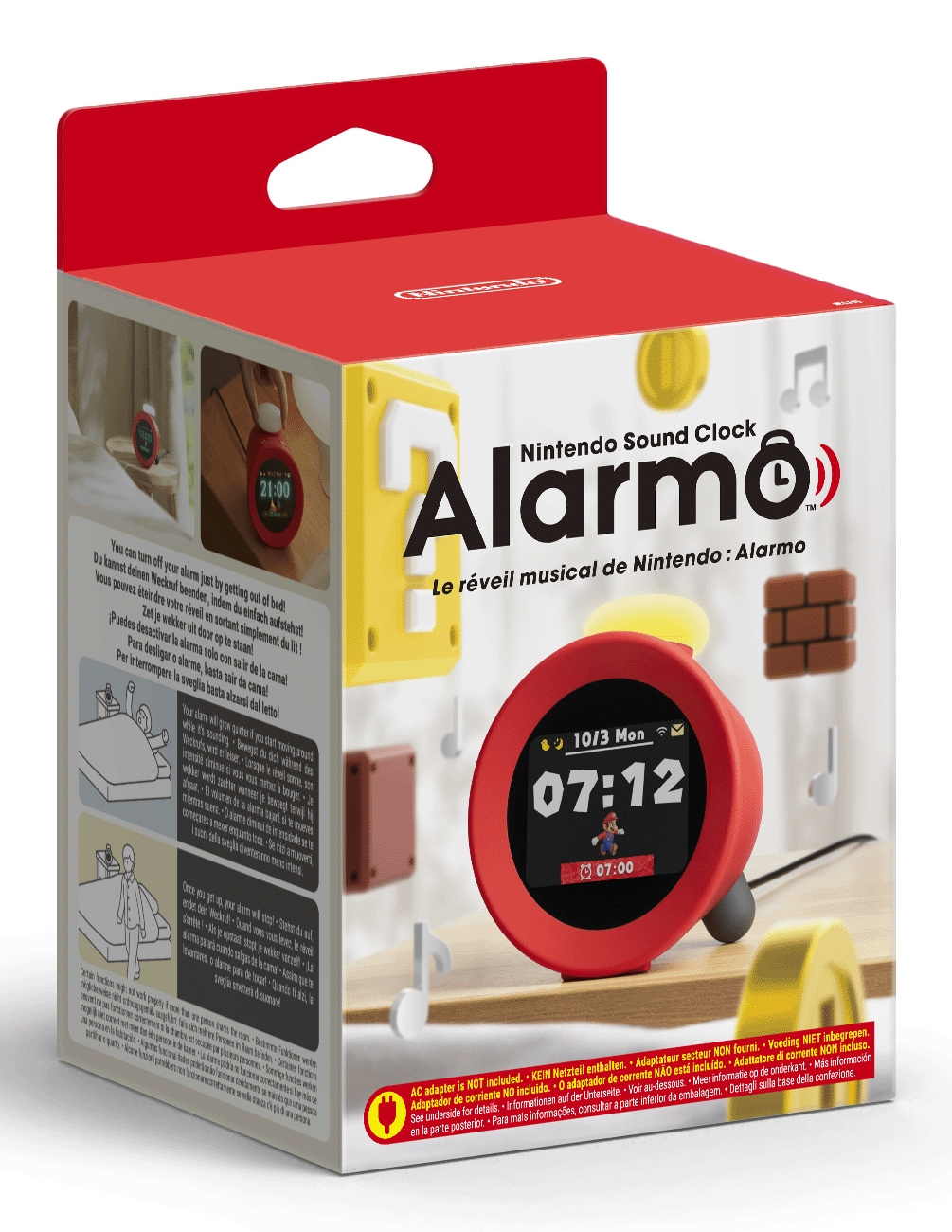 Nintendo Sound Clock Alarmo - Sklep, Opinie, Cena w Allegro