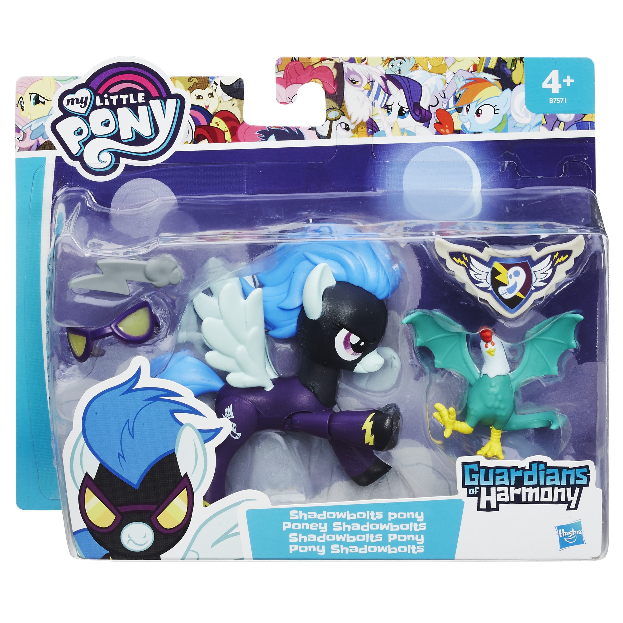 My Little Pony Shadowbolts strażnik harmonii i Cockatrice Hasbro ...