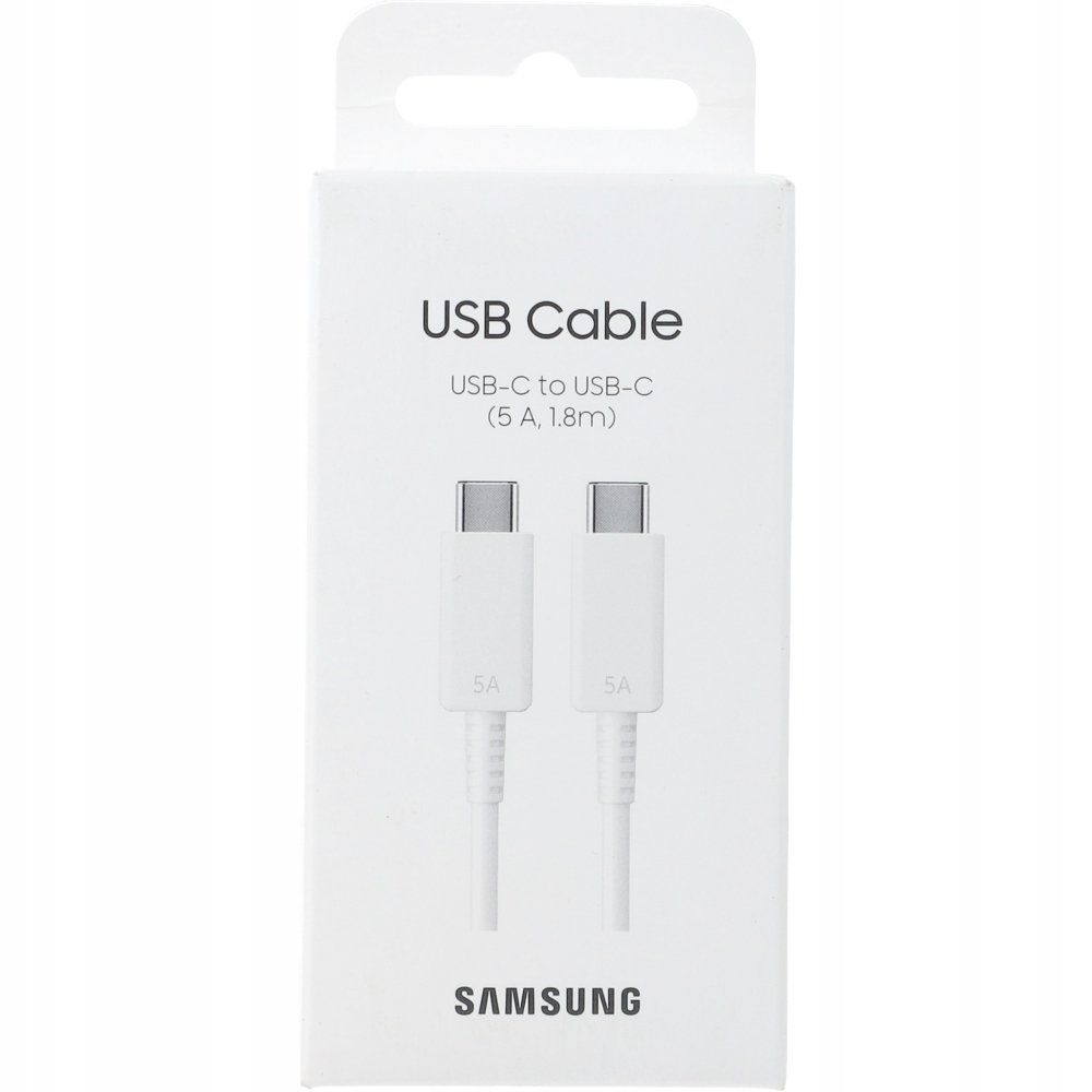 Kabel Samsung USB typ C - USB typ C 1,8 m biały - Sklep, Opinie, Cena w ...