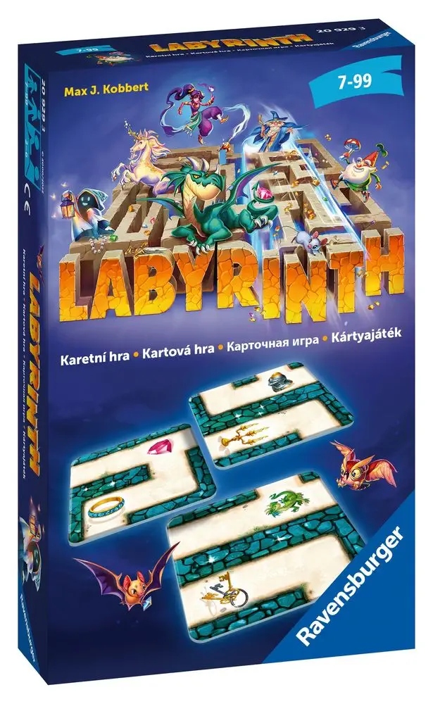 Kartová hra Ravensburger Labyrinth za 10,26 € - Allegro