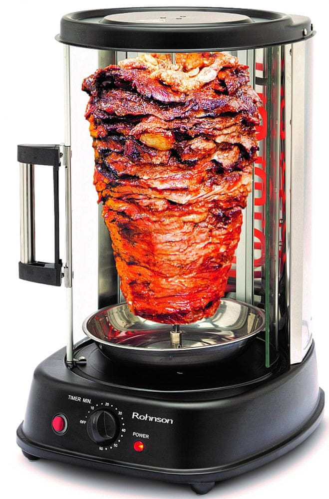 Kontaktní elektrický gril Rohnson R-2530 černý 1500 W za 2999 Kč - Allegro