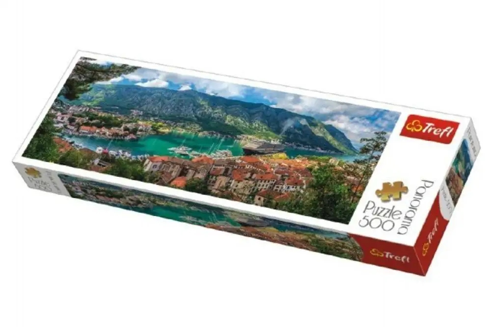 Puzzle Trefl 500 elementów TREFL PUZZLE PANORAMA KOTOR CZARNOGÓRA 500 EL • Cena, Opinie - Allegro