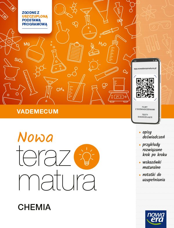 Nowa Teraz matura Chemia 2025 NE Vademecum Praca zbiorowa | Podręcznik ...