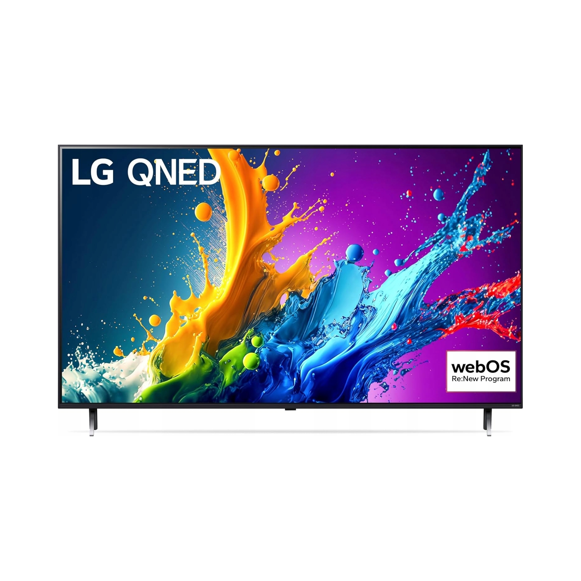 Telewizor LG 55QNED80T6A 55" QNED 4K UHD HDR Smart TV DVB-T2 AI Sound ...