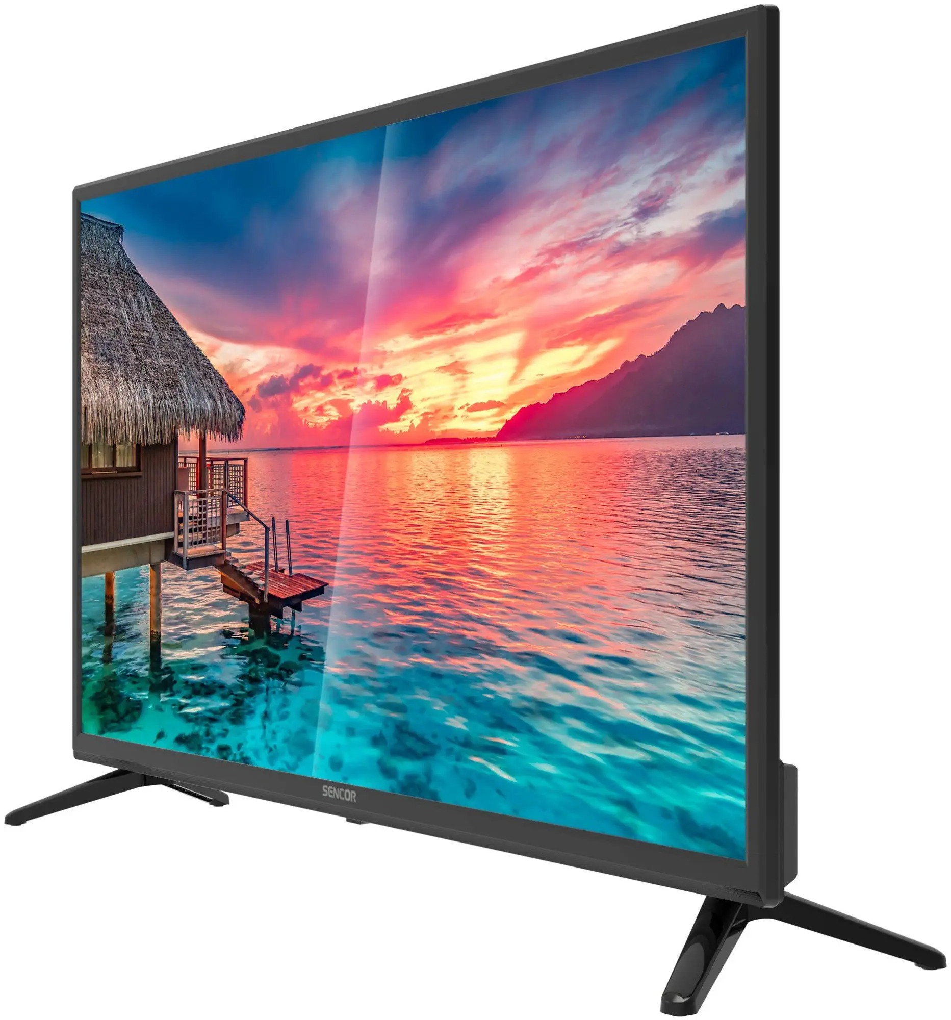 Telewizor LED Sencor SLE 3231TCS 32" HD Ready czarny DVB-T/T2 - Sklep, Opinie, Cena w Allegro