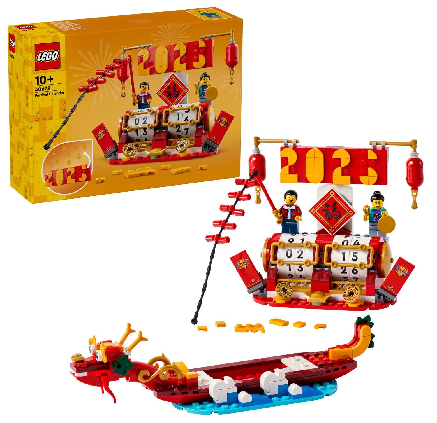 LEGO ICONS 40678 Kultovní světový kalendář 40678 - Allegro