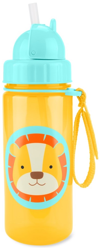 SKIP HOP Zoo Hrnek s brčkem PP bez PVC a BPA Lev 12m+ za 167.00CZK - Allegro