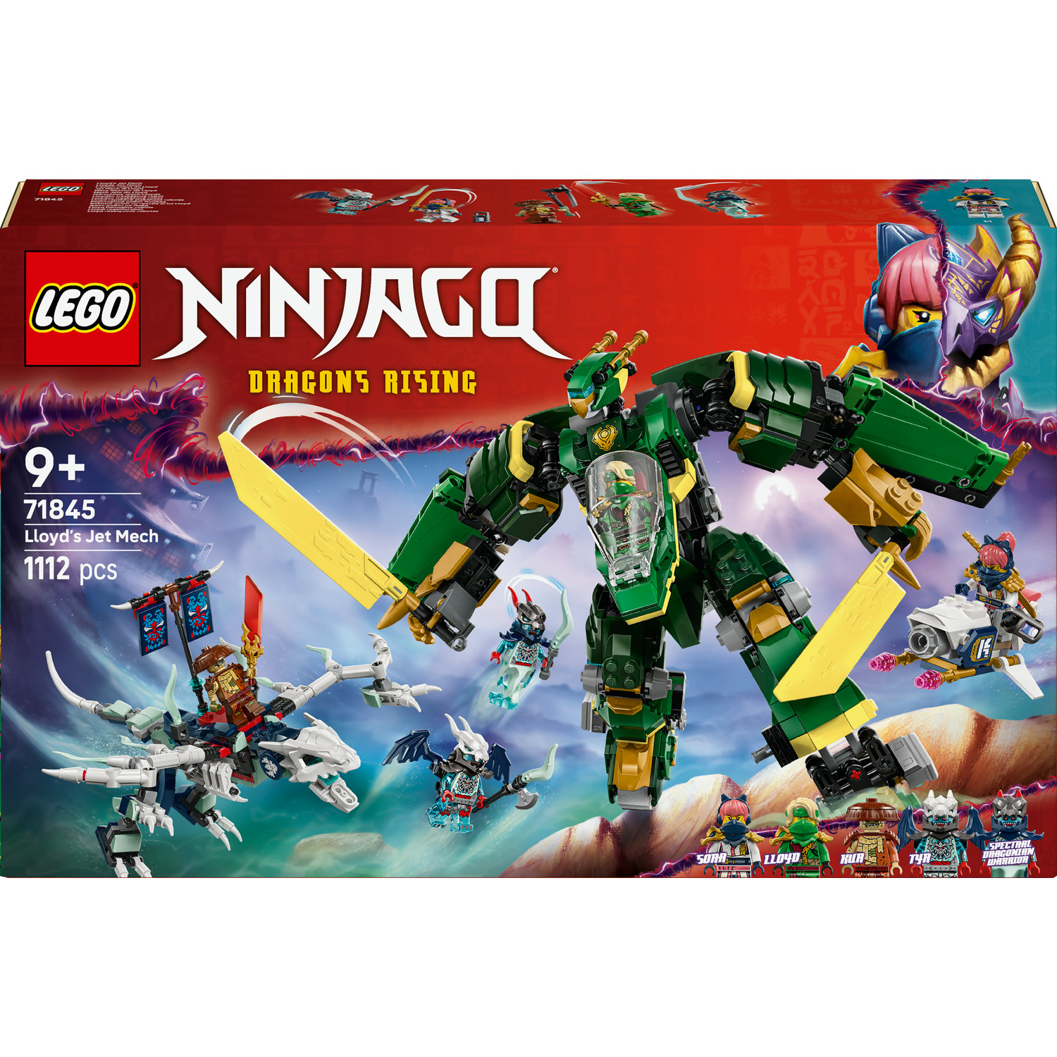 LEGO NINJAGO 71845 Odrzutowy mech Lloyda (5702017815787) • Cena, Opinie ...