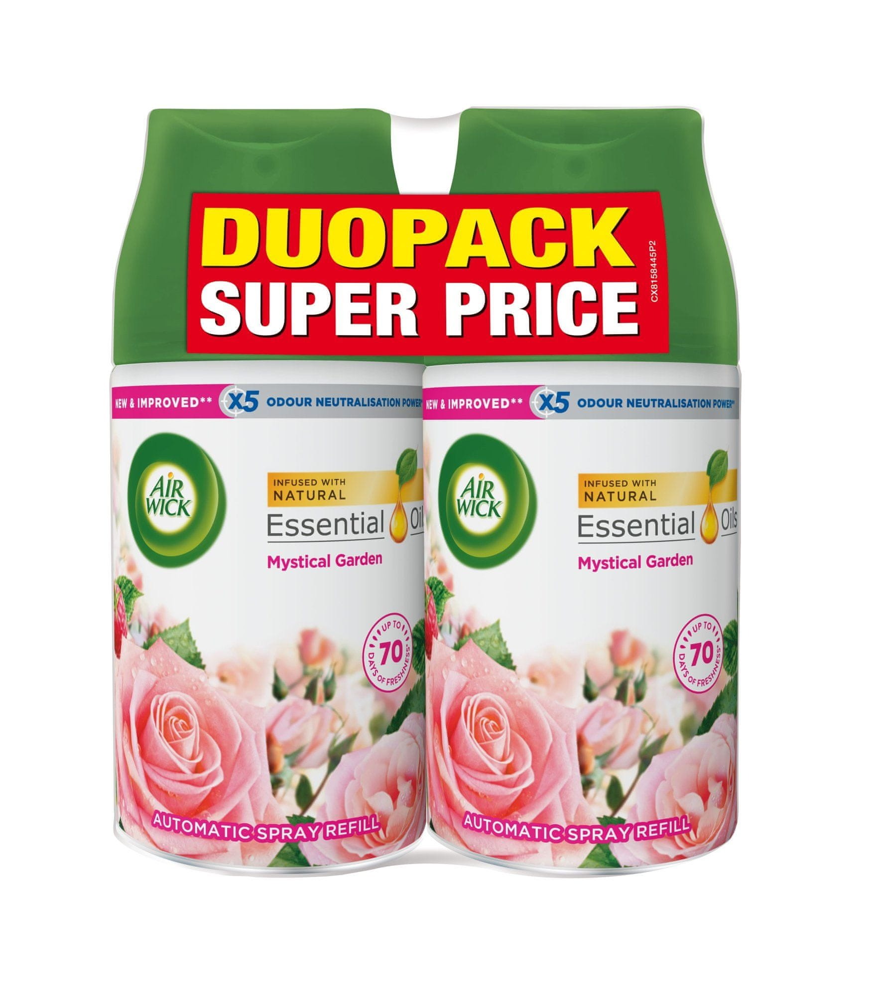 Légfrissítő AIR WICK Freshmatic - Secret Garden DUO 2x 250ml - Allegro
