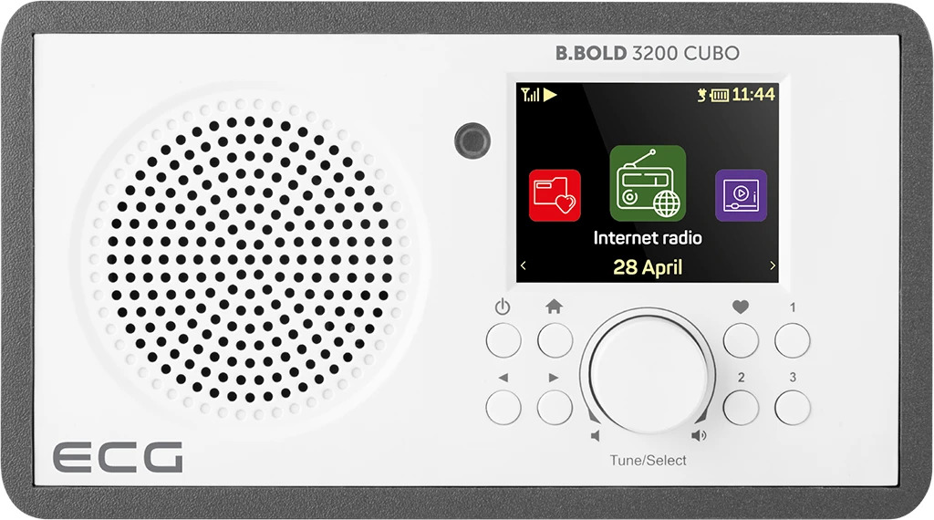 Rádio baterie FM ECG B.BOLD 3200 Cubo - Allegro