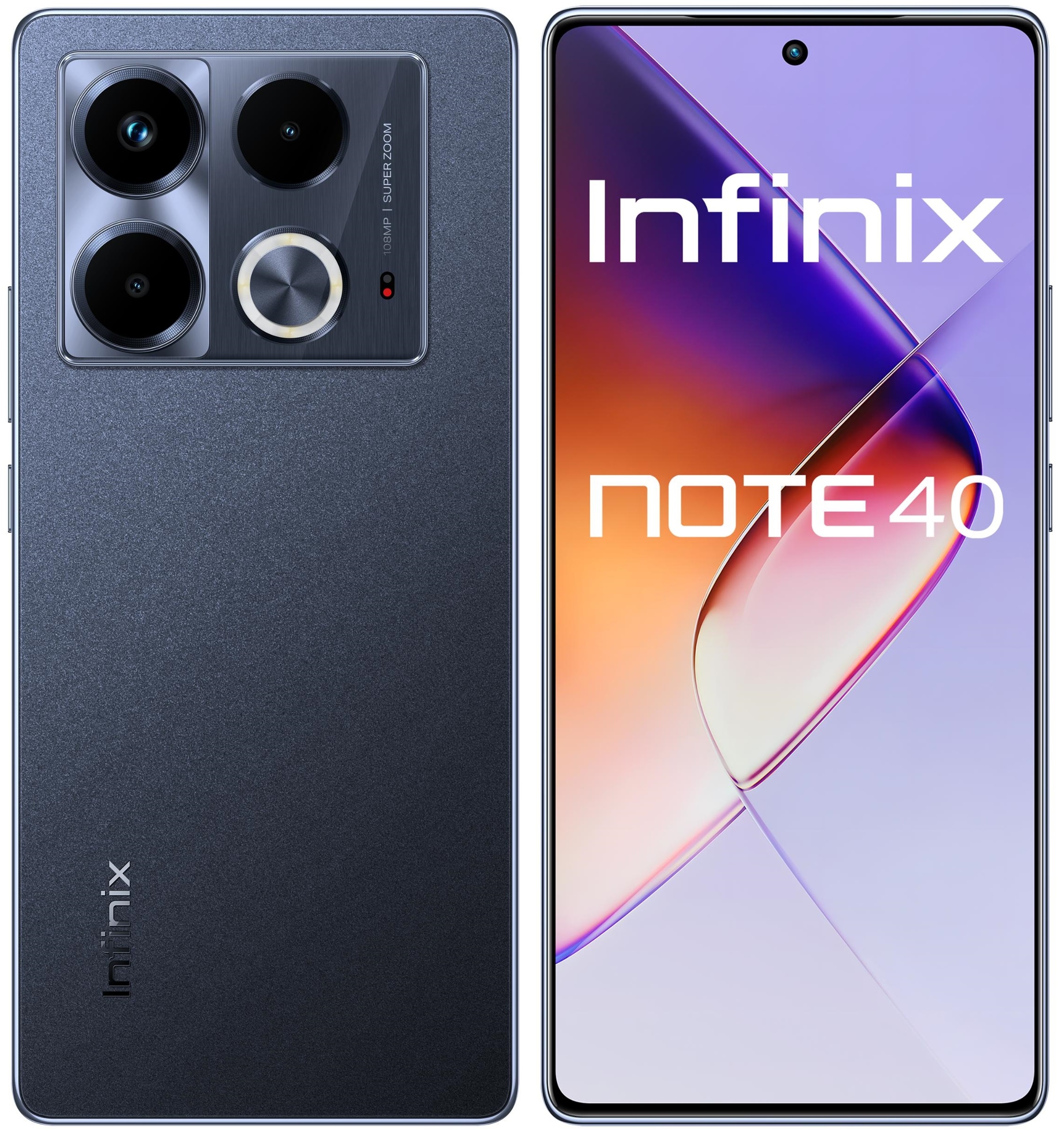 Smartfon Infinix Note 40 8 GB/256 GB 4G Obsidian Black ZAŁĄCZANY-JAK ...