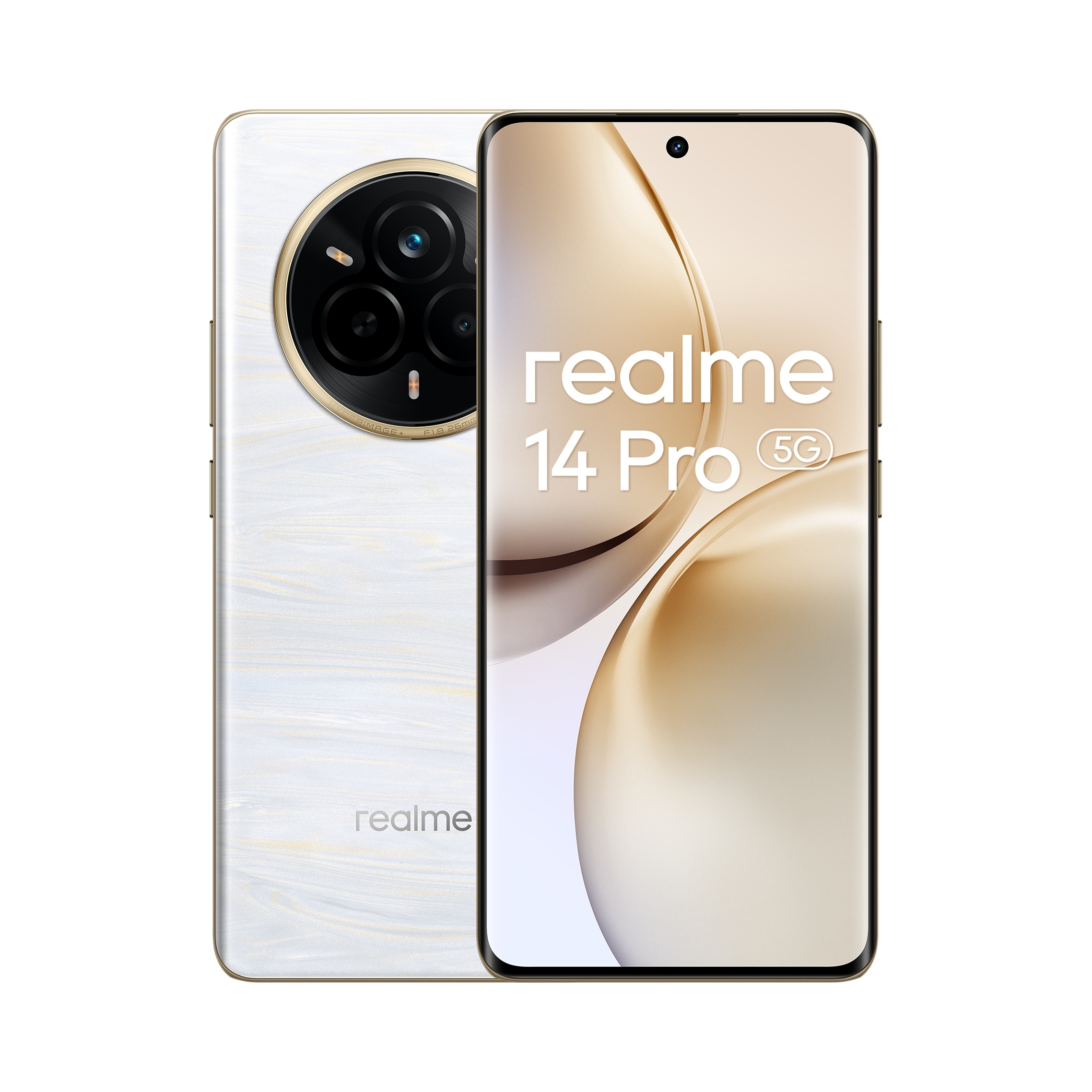 Smartfon realme 14 Pro 5G 12/512GB Dual SIM NFC OLED Biały Perłowy ...