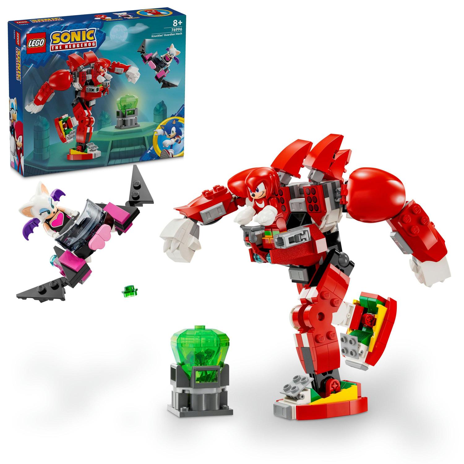 LEGO Sonic Ruchomy Mech z dwoma miotaczami 76996 Knuckles Rouge ... LEGO Sonic Ruchomy Mech z dwoma miotaczami 76996 Knuckles Rouge ...