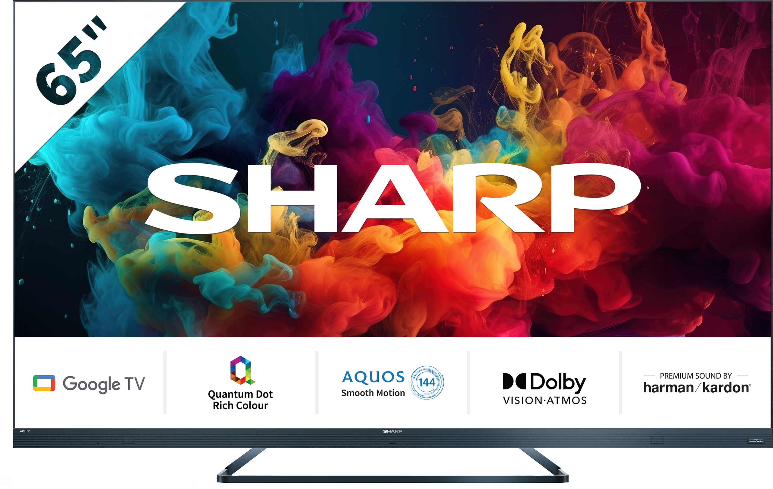 QLED televize Sharp 65FQ5EA 65" 4K UHD černá za 21433 Kč - Allegro