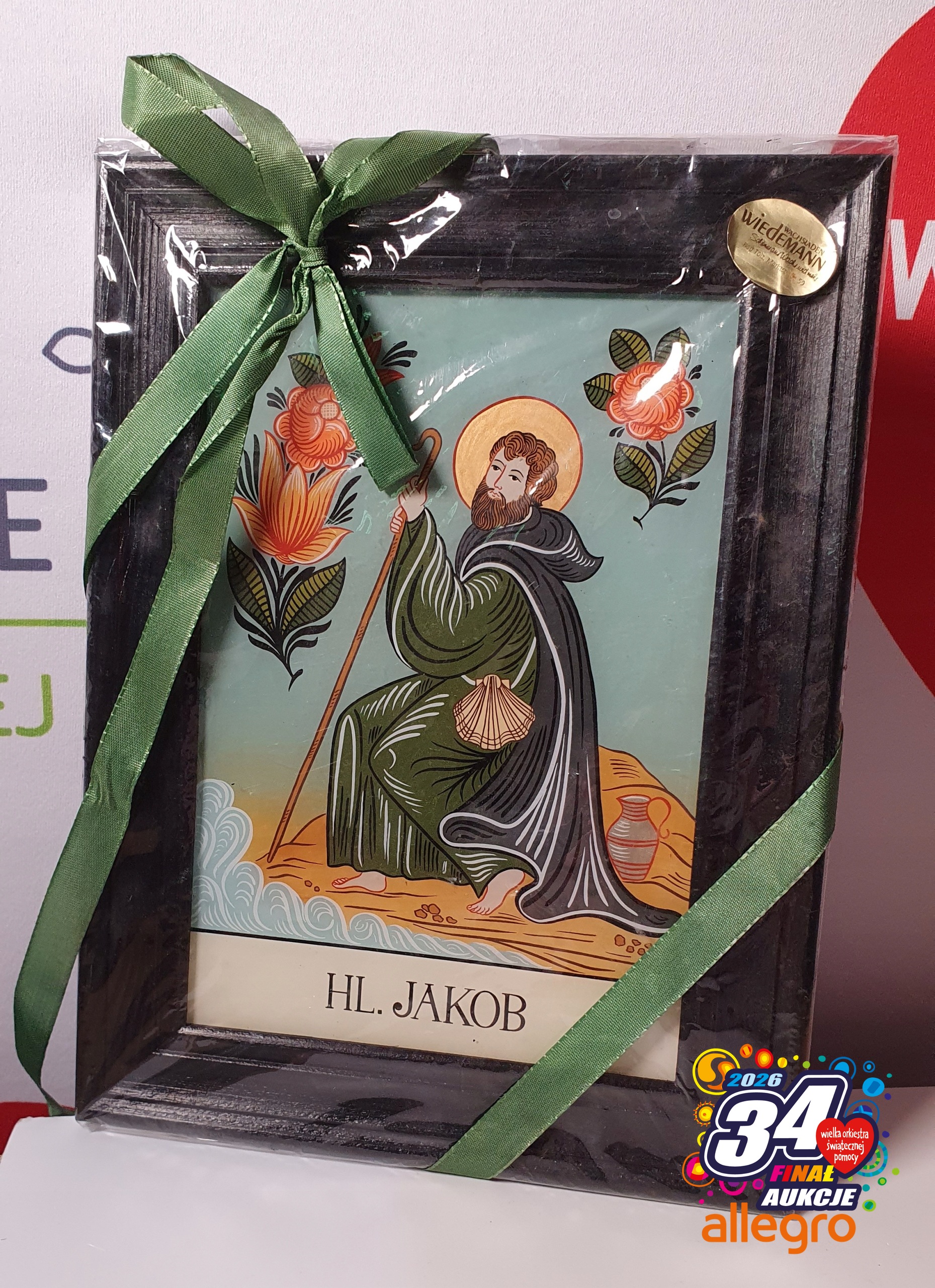 Obrazek ze św. Jakubem 18231638207 - Charytatywni Allegro