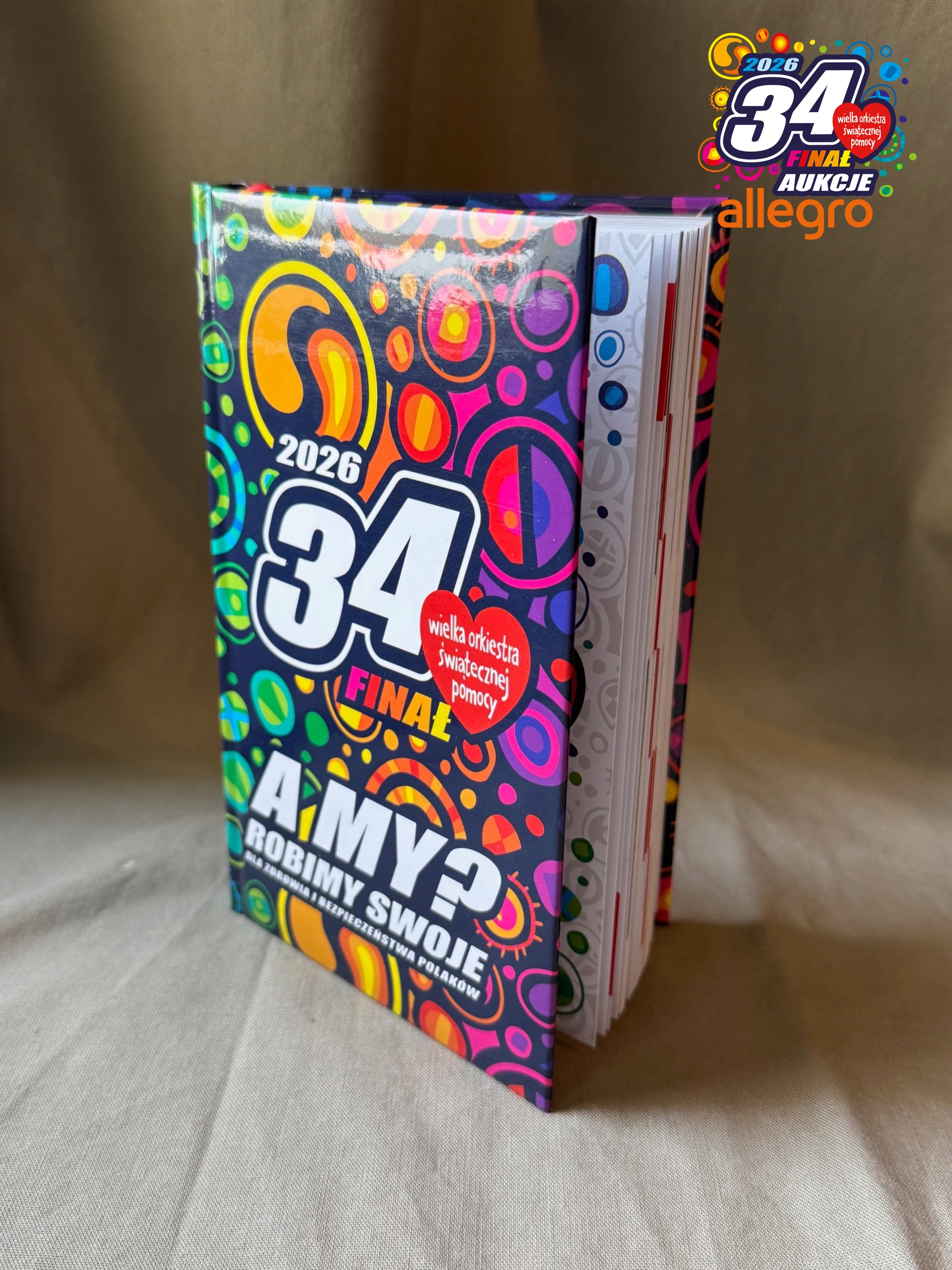 Kalendarz Kieszonkowy 33. Finał - Niska cena na Allegro