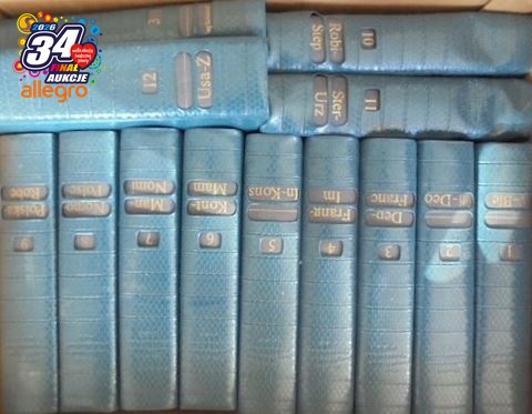 Wielka Encyklopedia powszechna PWN komplet 13 tomów Praca zbiorowa ...