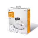 Discman z funkcją wznawiania i anti-shock biały • Cena, Opinie - Allegro