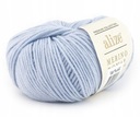Włóczka Alize Merino Royal 480 50 g niebieska - porównaj ceny - Allegro.pl