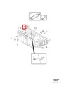 Volvo OE 8642560 uszczelka, miska olejowa • Cena, Opinie - Allegro