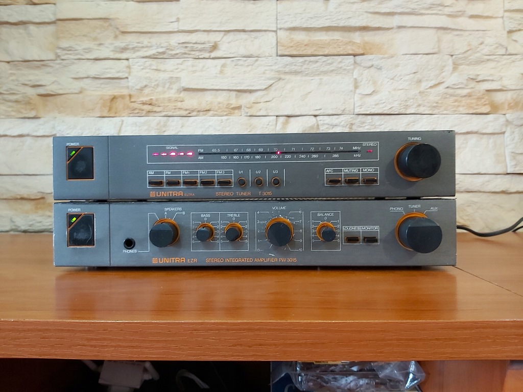 Unitra Eltra T3015 tuner tytanowy przestrojony - 13604052859 ...