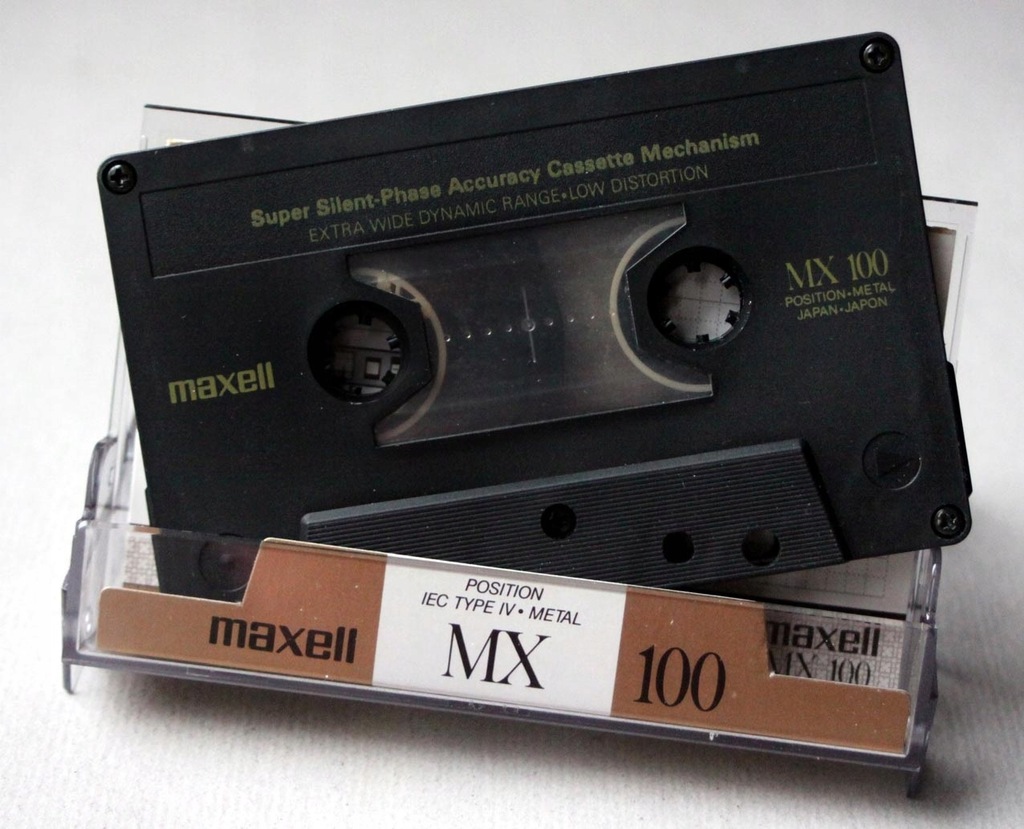 Maxell Metal MX 100, rok 1988. Pewex. Super stan. - 15121472216 ...