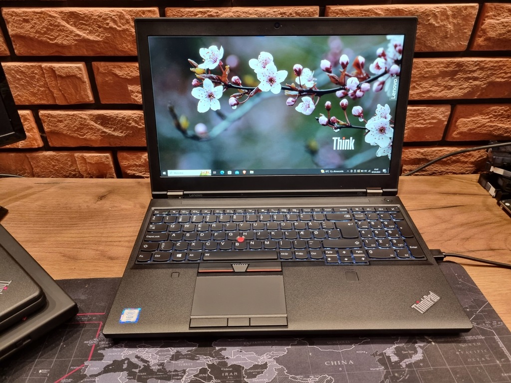(52) Lenovo ThinkPad P50 16/512 Xeon E3-1505m i7 Stacja Robocza NVIDIA ...