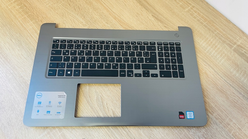 ORYGINALNY Palmrest Dell Inspiron 5767 5765 4CFRC 6RW8F - 17178455191 ...