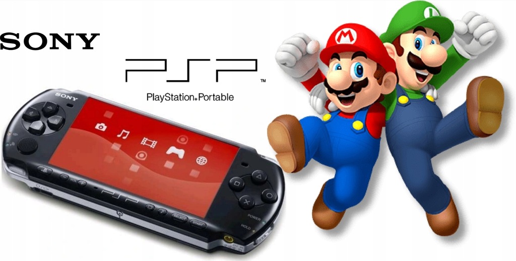 SONY PSP 3004 SLIM PL Menu Wi-Fi GRY Etui 350 GIER - 13524036528 ...