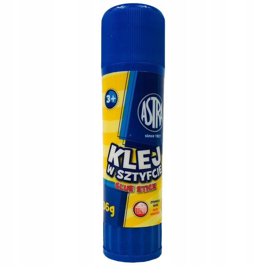 ASTRA BARDZO MOCNY KLEJ SZKOLNY W SZTYFCIE 36g - 9213415360 - oficjalne archiwum Allegro