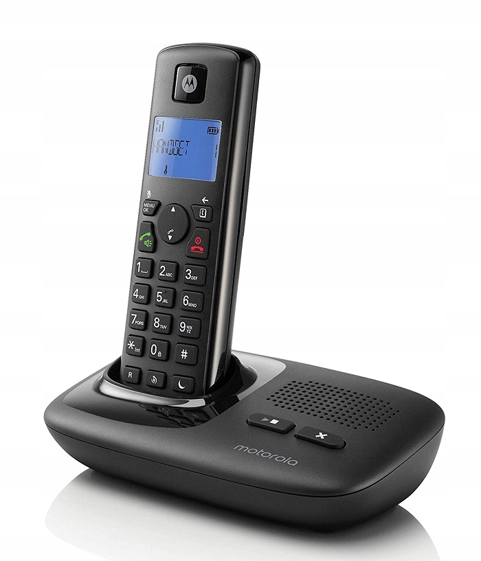 TELEFON BEZPRZEWODOWY MOTOROLA T411+ Z SEKRETARKĄ - 12620636904 ...