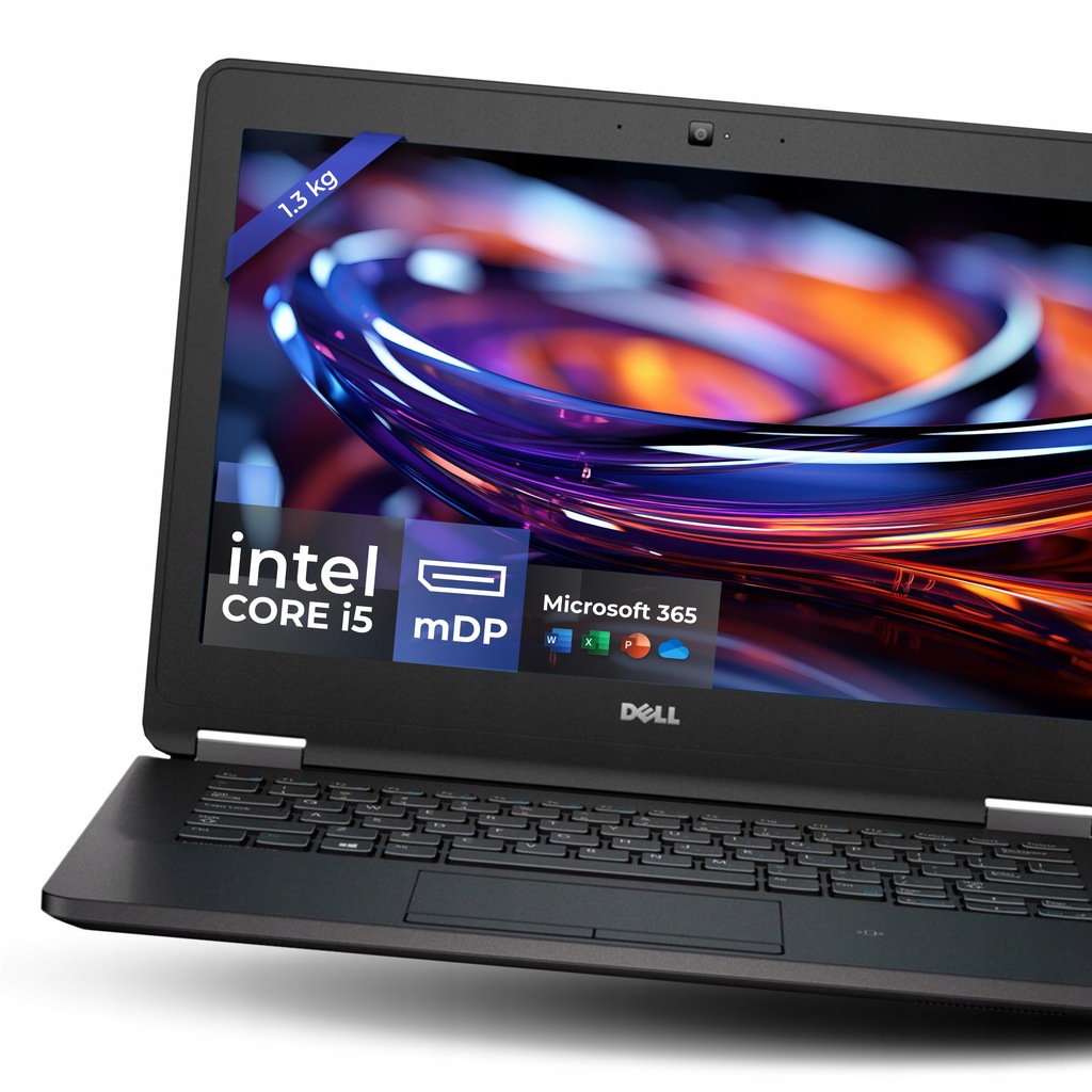 Wzmocniony Dell Latitude 12" 7-series! Lekki ultrabook Intel Core i5 ...