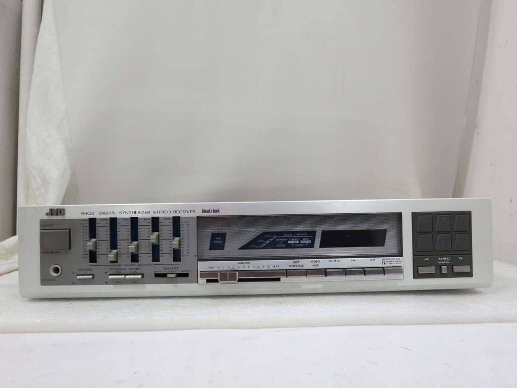 Amplituner stereo radio FM JVC R-K22 Wzmacniacz - 12911636195 - oficjalne archiwum Allegro