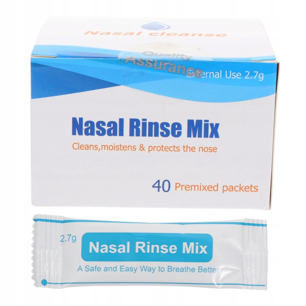 Nasal Salts Wash Rinse Mix Sinus Refill Packets - 14422960383 ...