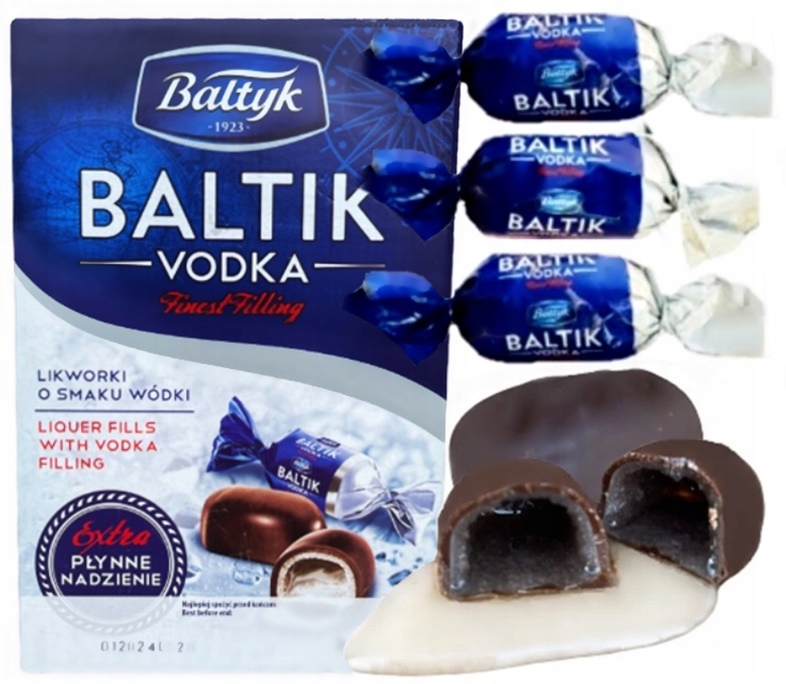Cukierki Baltik VODKA z alkoholem Bałtyk 2,5kg - 13996169165 ...
