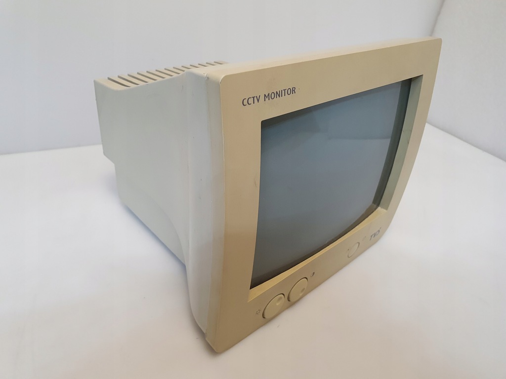 RETRO MONITOR CRT CCTV TVS MM-9 9'' B/W BCM - 13523170951 - oficjalne ...